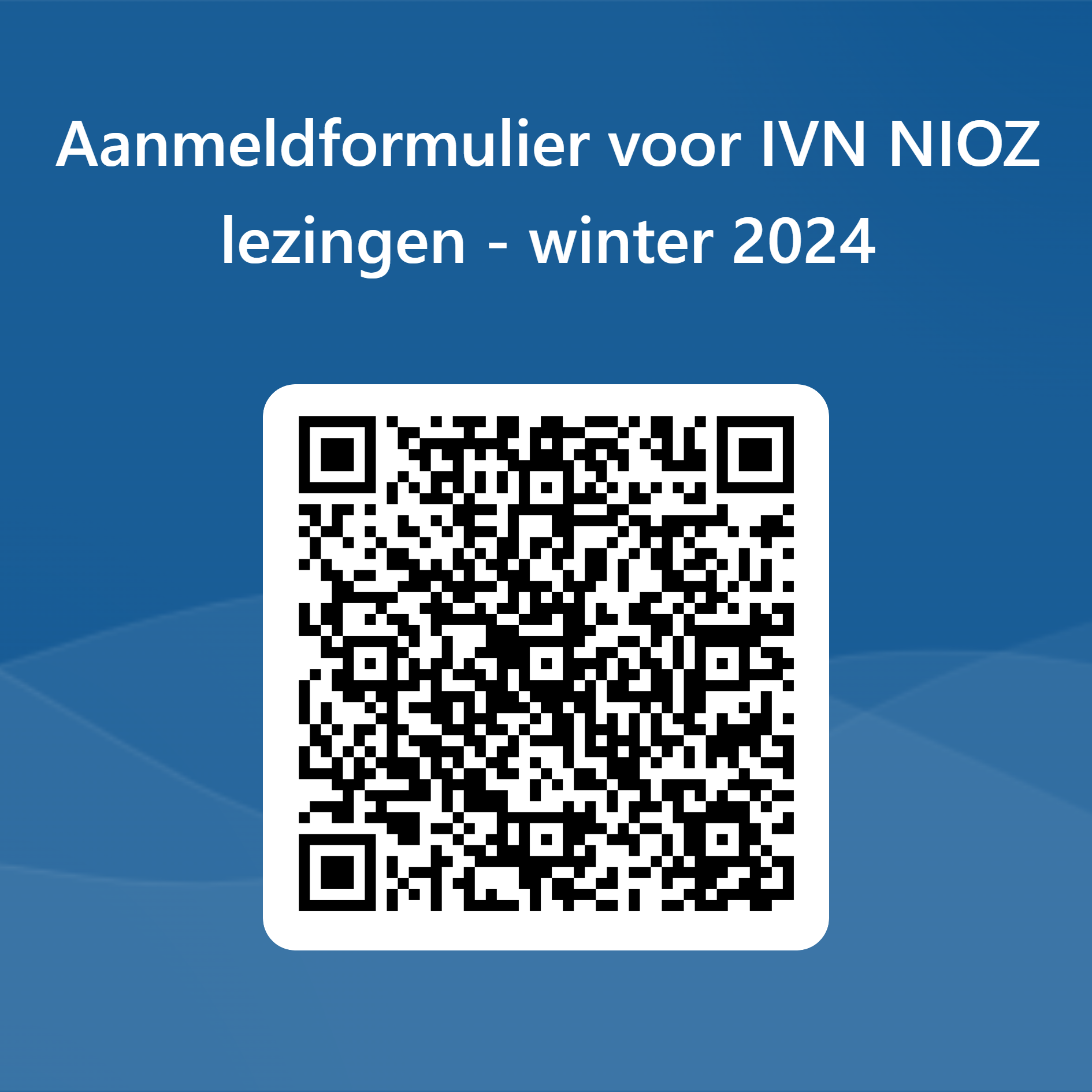 IVN/NIOZ lezingen - NIOZ